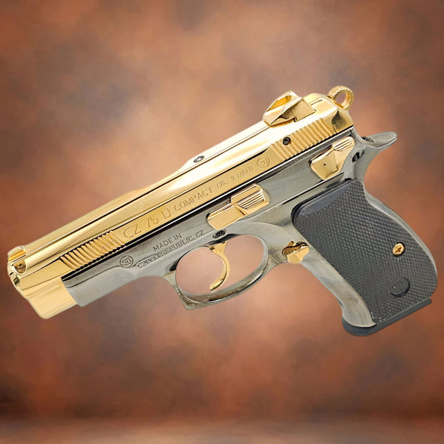 CZ Custom Guns Collection | Gold Plated & Engraved CZ Handguns – Top ...