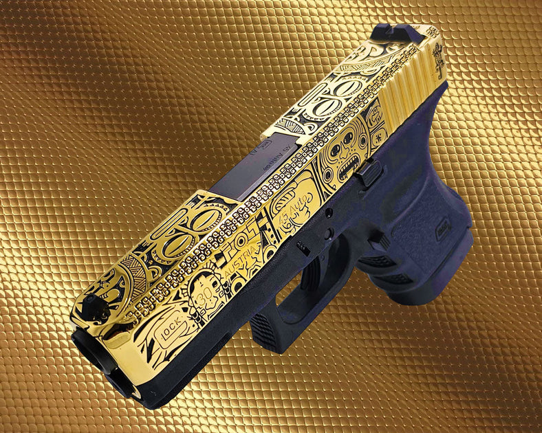 Custom Glock Guns For Sale | Engraved & Plated Glocks | Top Gun Armory